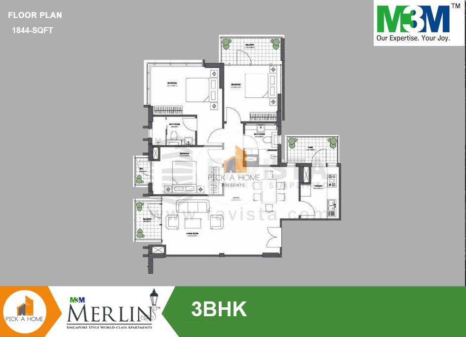 M3M MERLIN : Builder Project