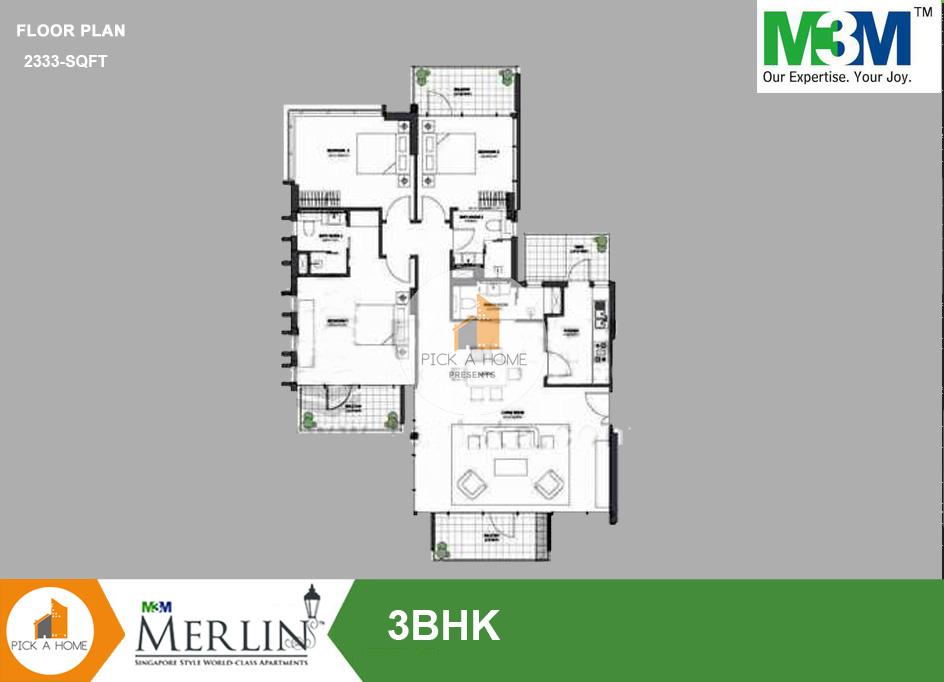 M3M MERLIN : Builder Project