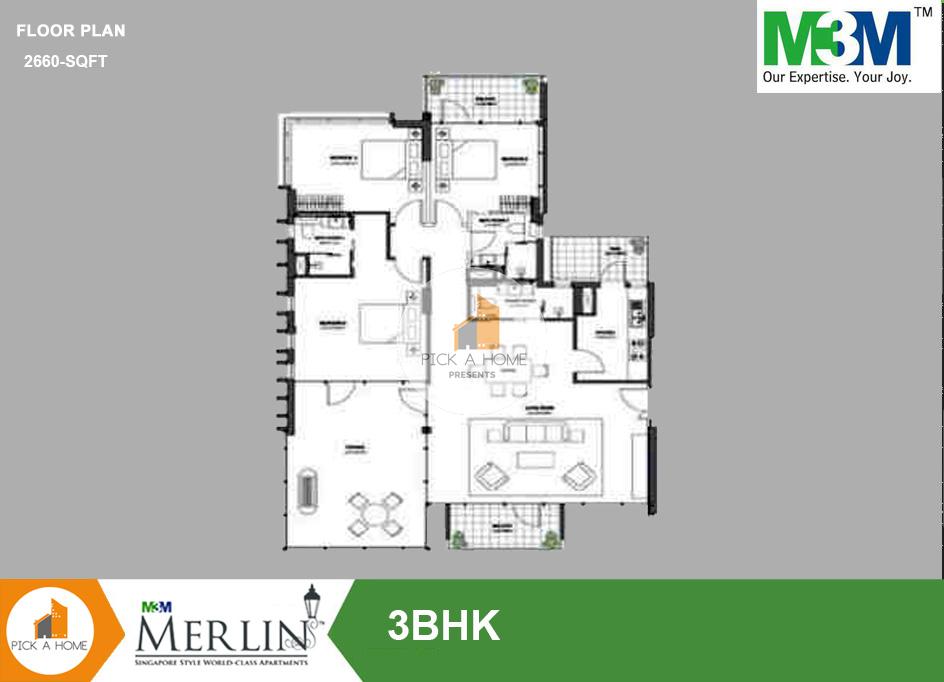 M3M MERLIN : Builder Project